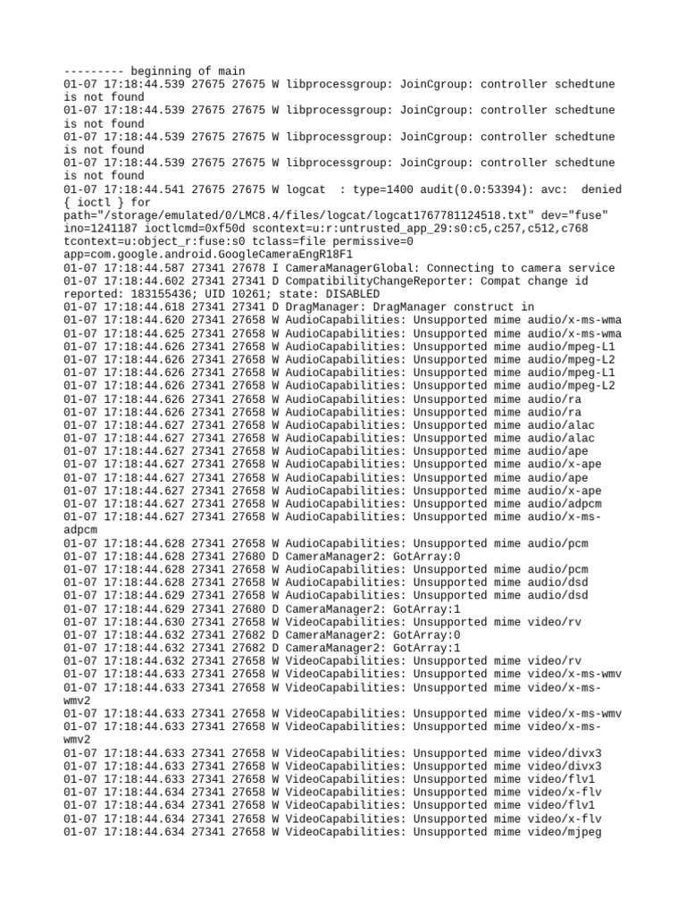 Log Cat 1767781124518 | PDF | Json | Computer Programming
