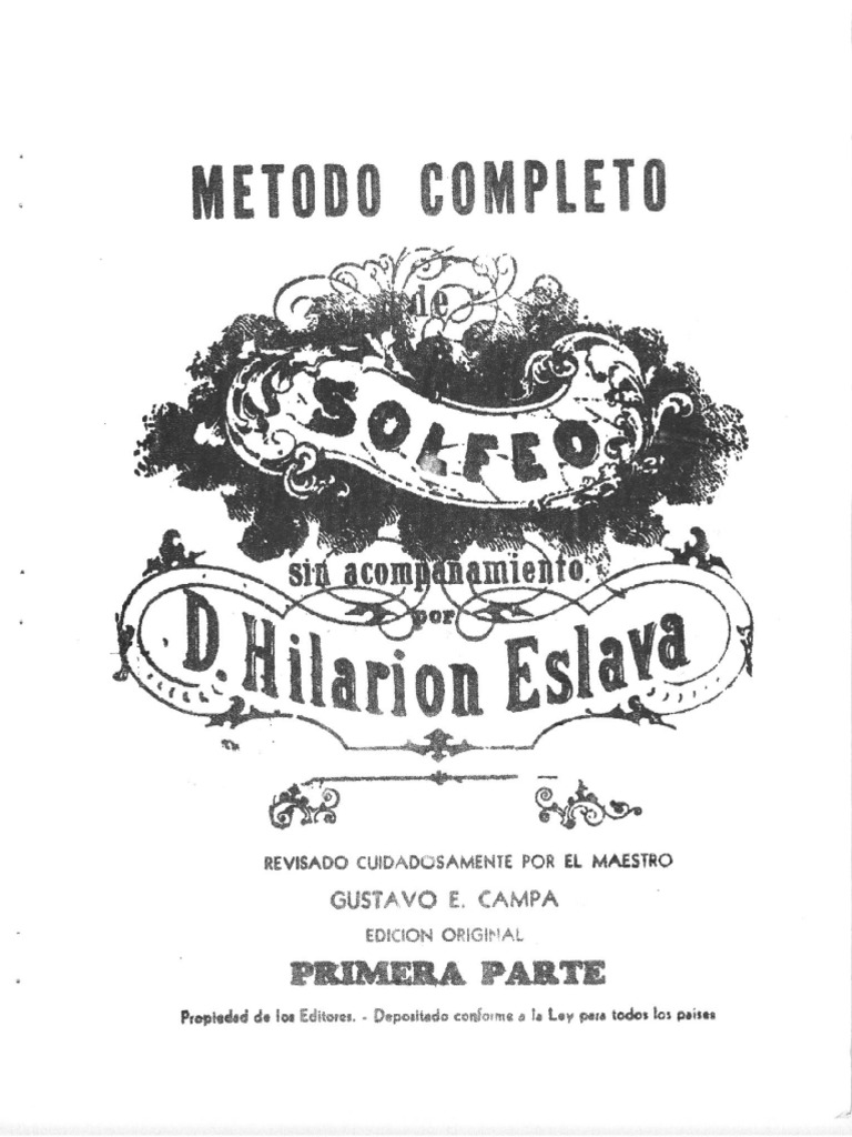 Solfeo Hilarion Eslava_copia | PDF
