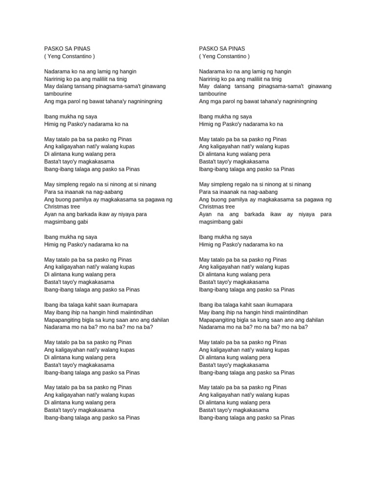 PASKO-SA-PINAS | PDF