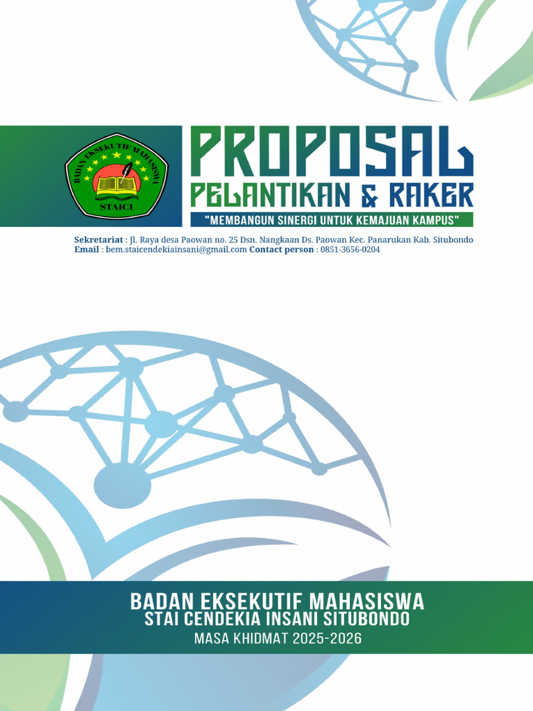Cover Proposal Pelantikan | PDF