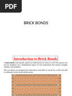 Stretcher Bond in Block Masonry | PDF | Masonry | Brick