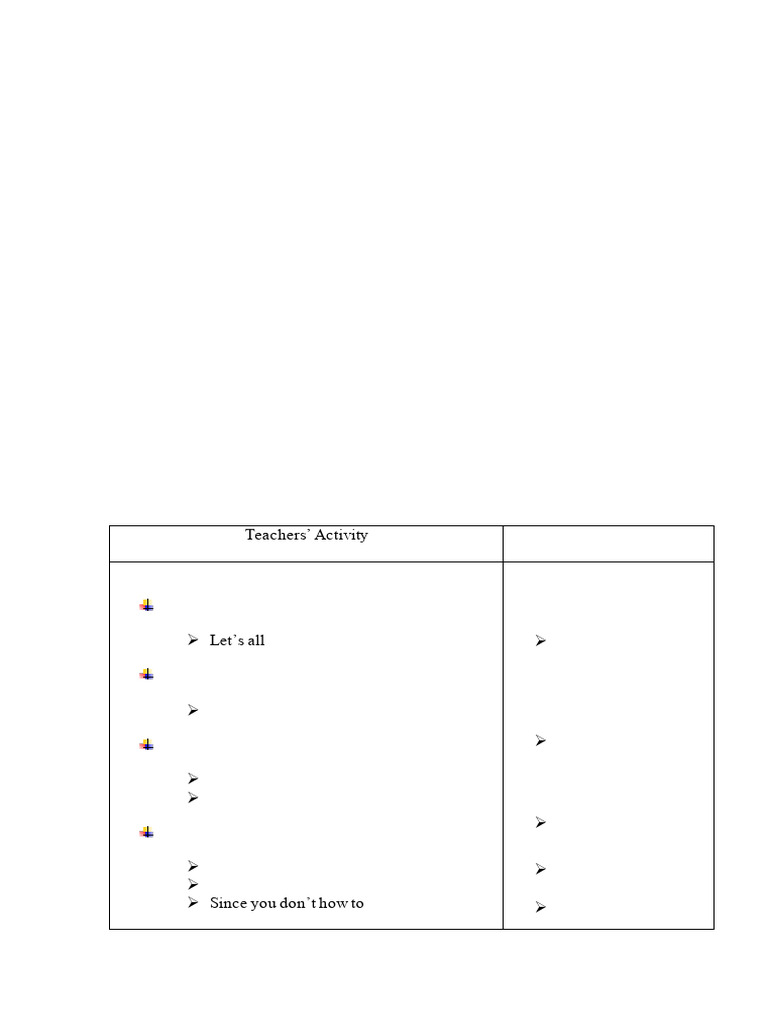 Grade IV Lesson Plan: Musical Instruments | PDF | Musical Instruments ...