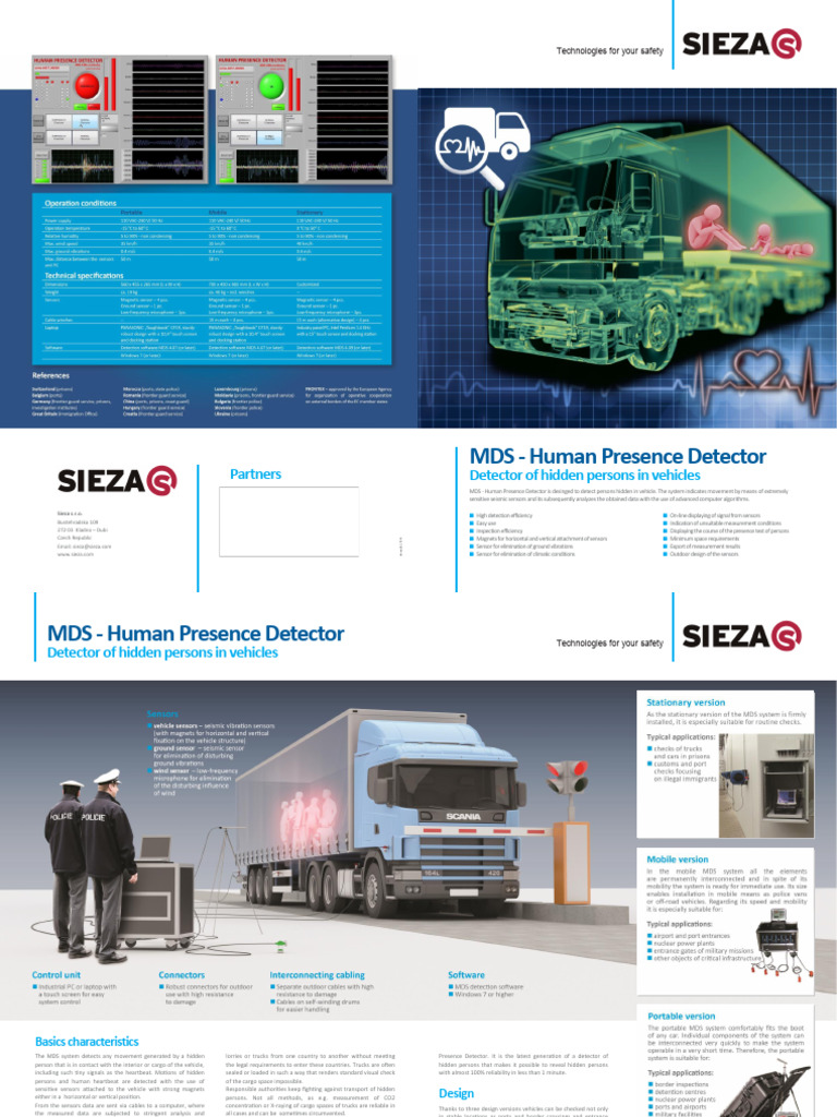 MDS Human Presence Detector Overview | PDF | Sensor | Vehicles