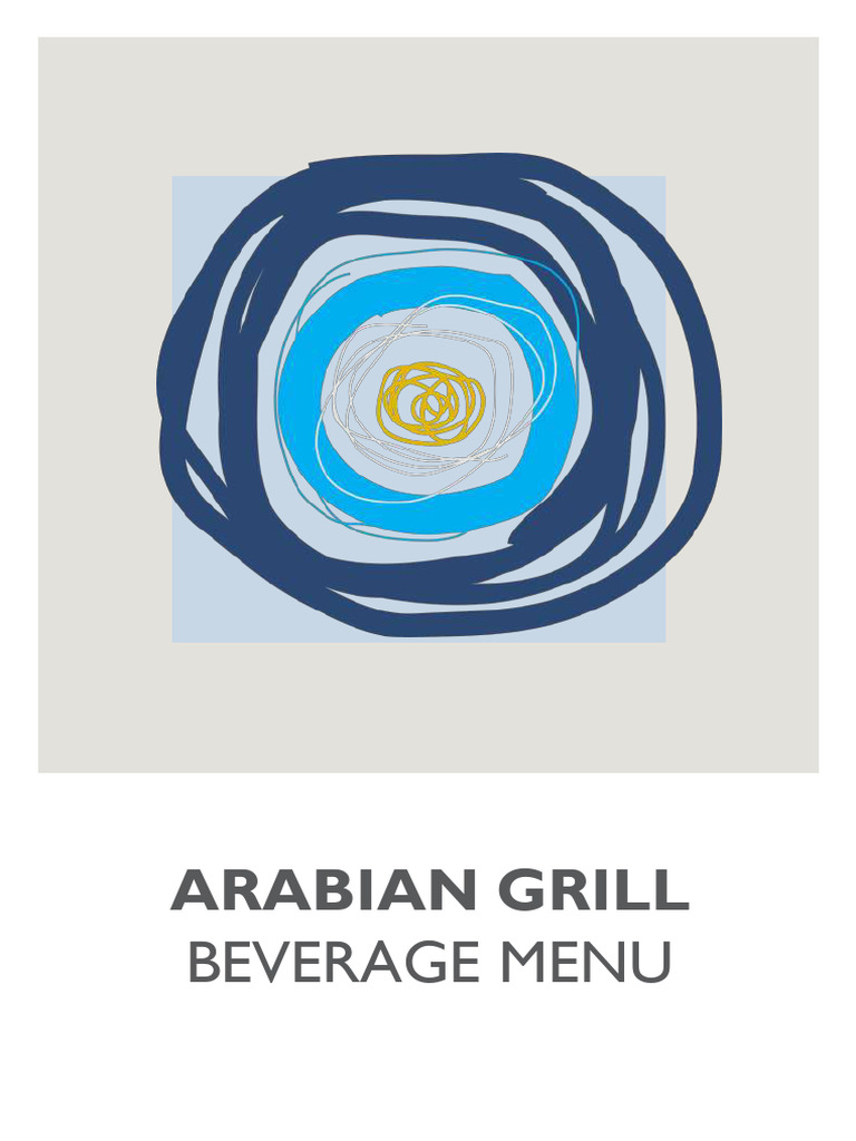 Arabian Grill Beverage Menu Prices | PDF | Martini (Cocktail) | Gin