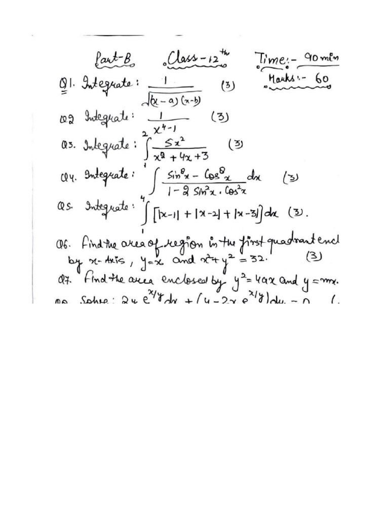 Part b Class 12 New_compressed | PDF