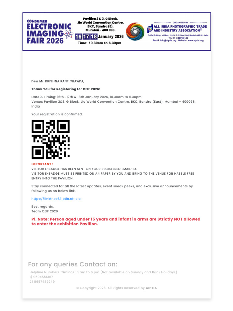 Visitor Registration Form | PDF