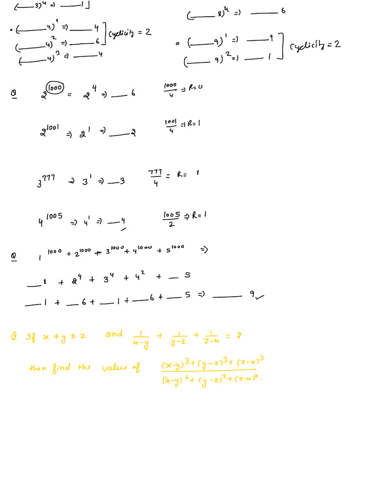 Notes Basic Math 3 | PDF