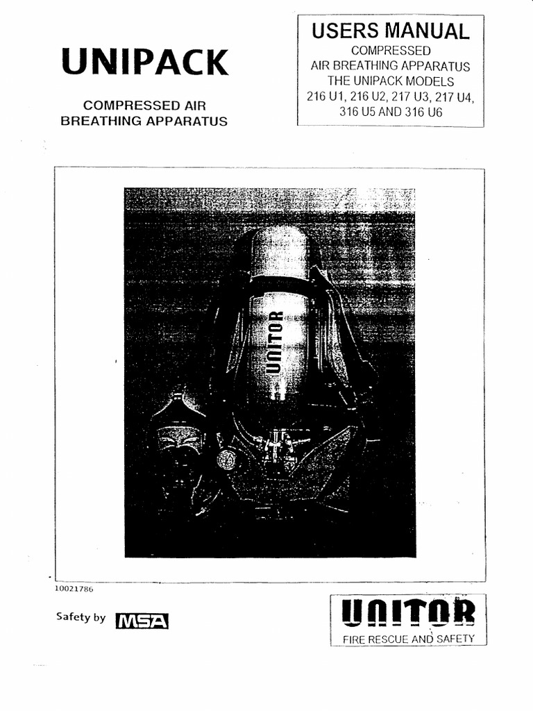 Breathing Apparatus Manual | PDF