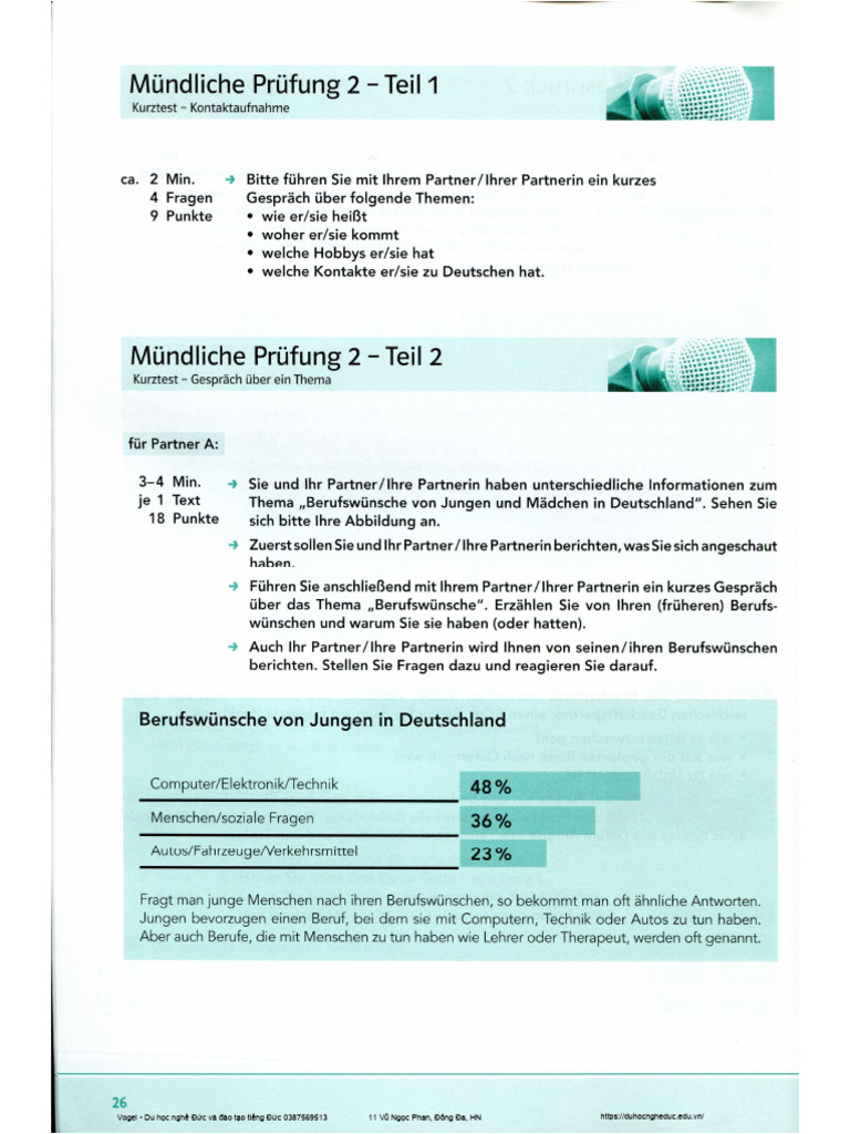 Telc B1 Sprechen | PDF