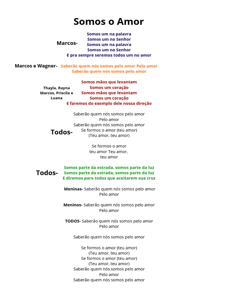 SOMOS O AMOR - 13°SABADO_20251125_131527_0000 | PDF