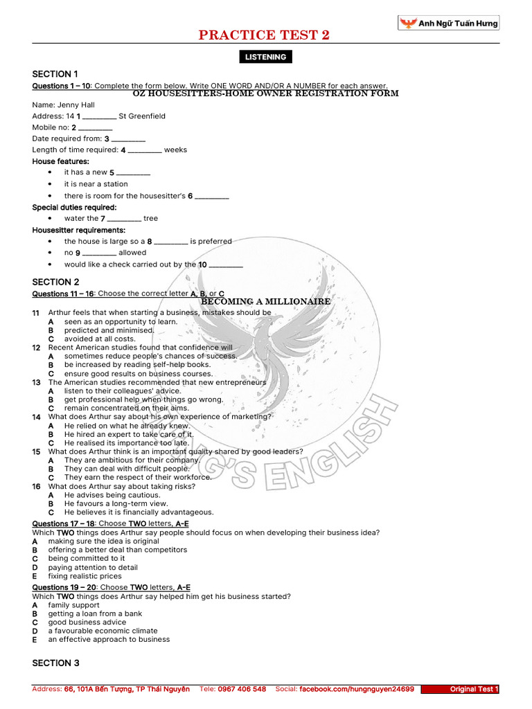 [B2] IELTS Original 2 | PDF | Conformity | Birds