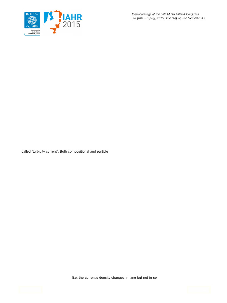 Gravity Currents Laboratory Experiments and Numerical Simulations | PDF ...