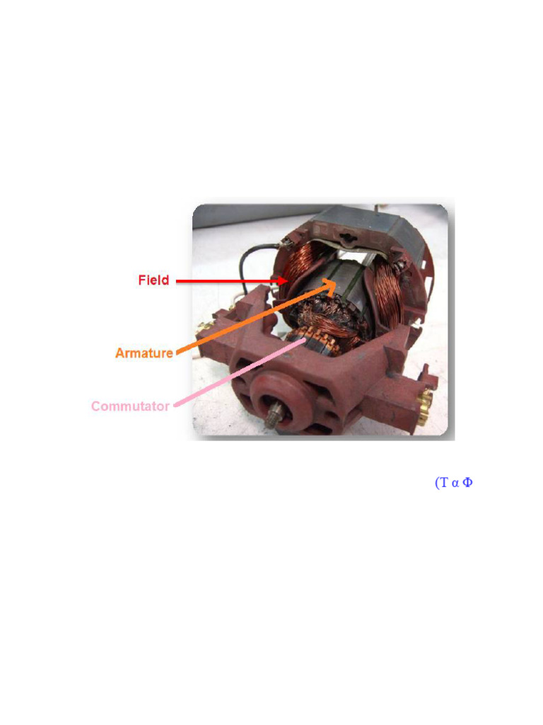 Universal Motor Lecture | PDF | Electric Motor | Alternating Current