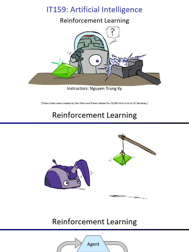 Lecture 08 - Reinforcement Learning | PDF | Statistical Theory ...