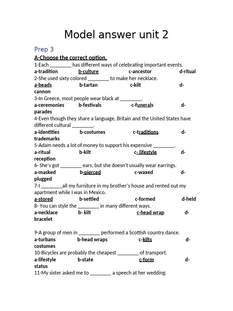 Model_answer_unit_2_prep_3_39428_1_95821 | PDF