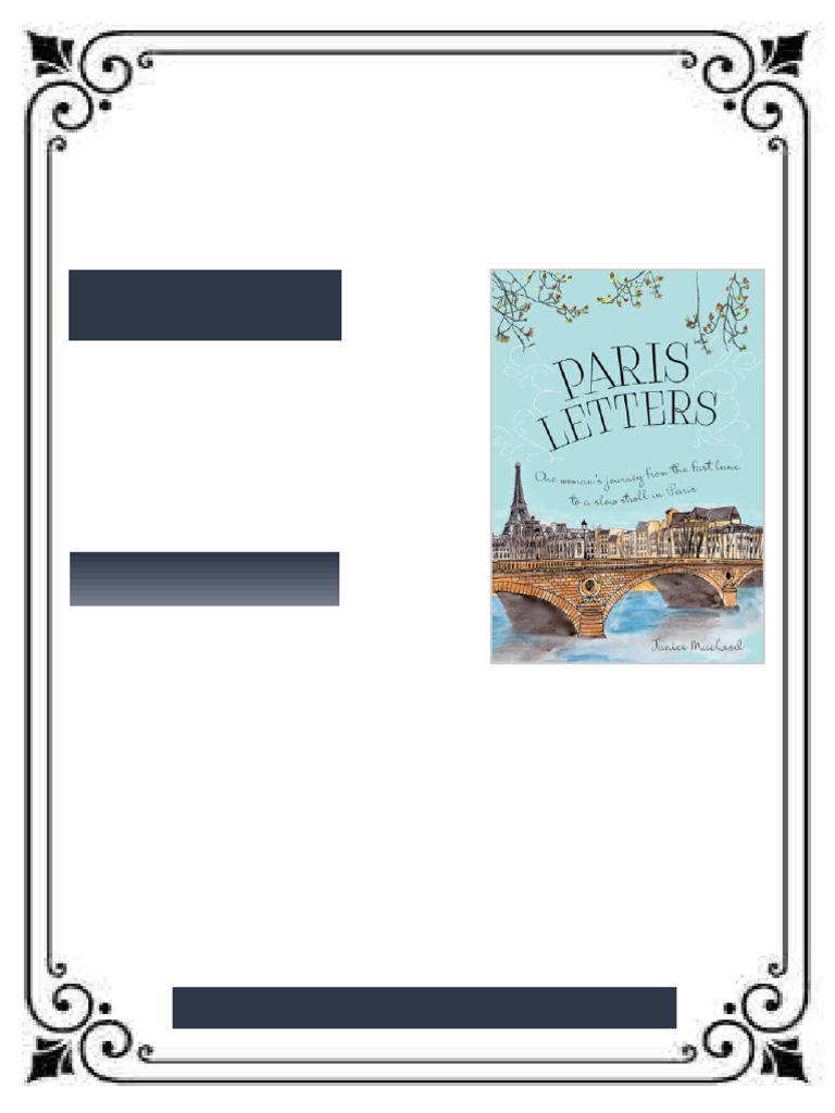 Paris Letters Macleod eBook open-access pdf | PDF