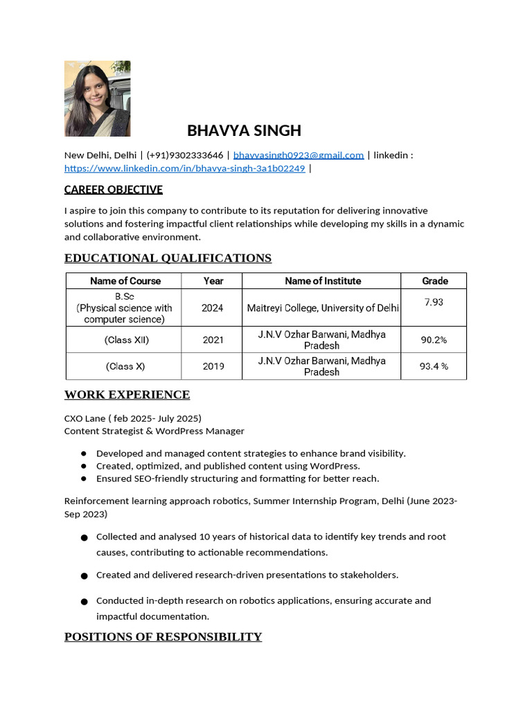 Resumé (2) | PDF | Learning