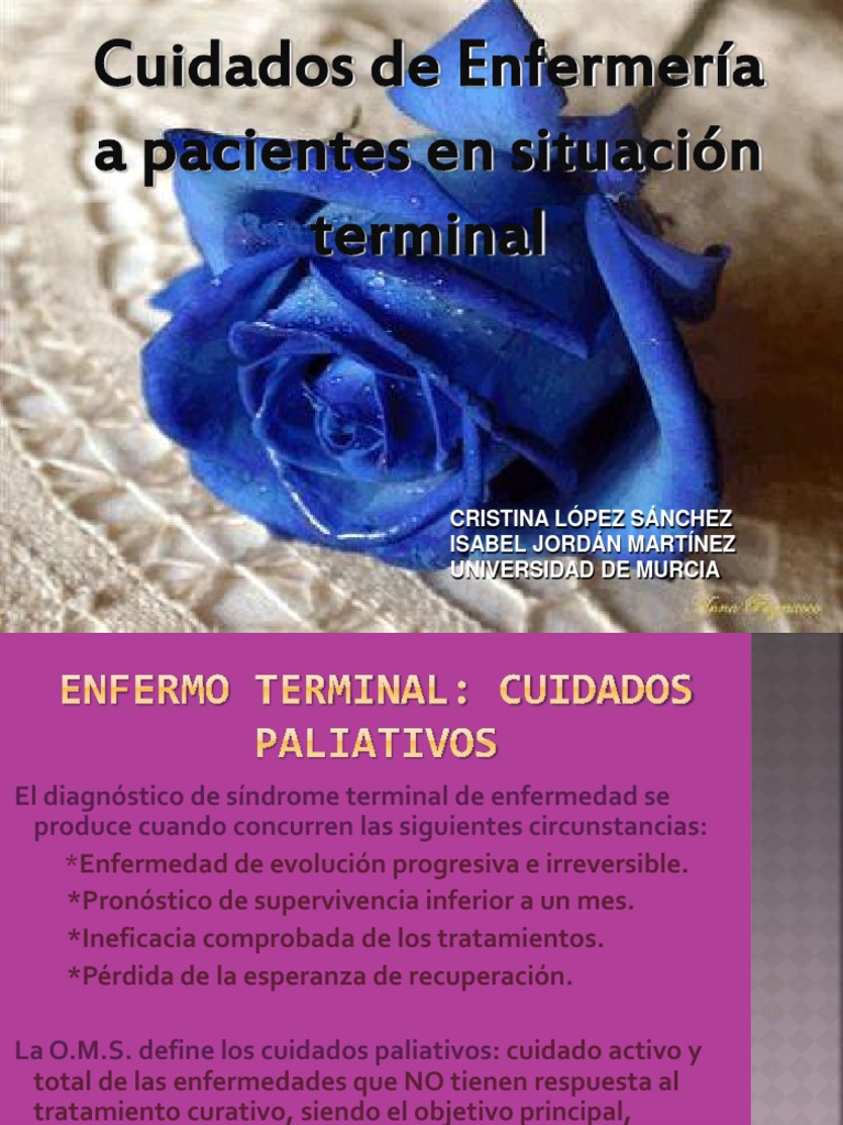 Cuidados de Enfermeria en Paciente Comatoso y Moribundo | PDF | Dolor ...