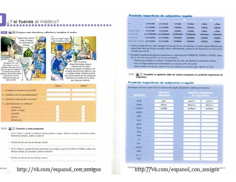 Imperfecto de Subjuntivo | PDF