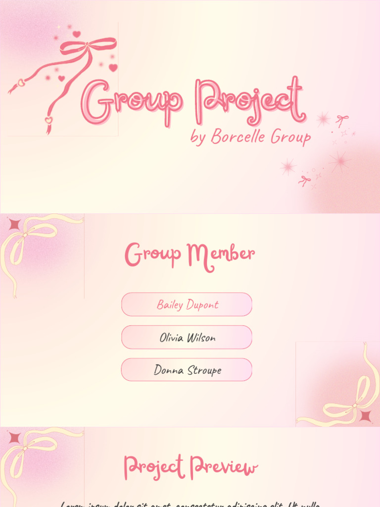 Yellow Minimal Sparkle Birthday Wishlist Presentation 3 | PDF