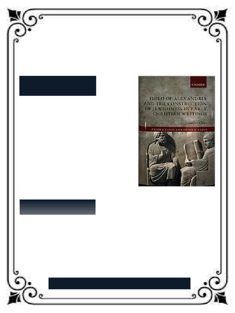 Philo of Alexandria and the construction of Jewishness in early ...