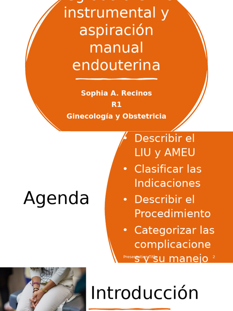 Legrado Uterino: Procedimientos y Complicaciones | PDF | Aborto ...