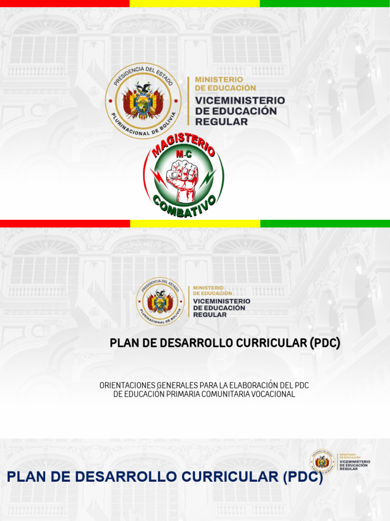 Presentación PDC Primaria Rev.pptx | PDF | Evaluación | Modificación de ...