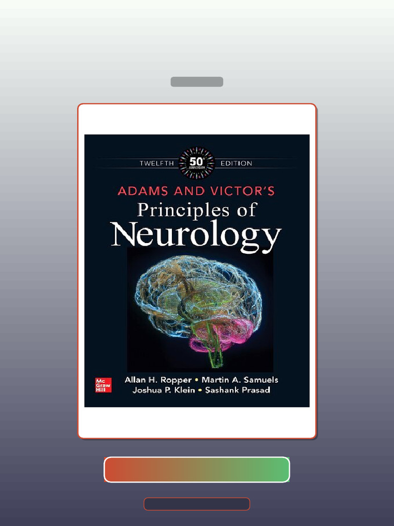 Test Bank for Adas and Victors Principls of Neurology Twelfth Edition ...