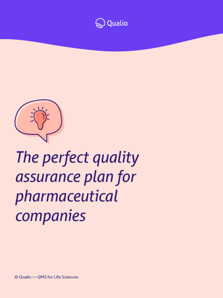 Optimal QA Plan for Pharma Companies | PDF | Quality Management System ...