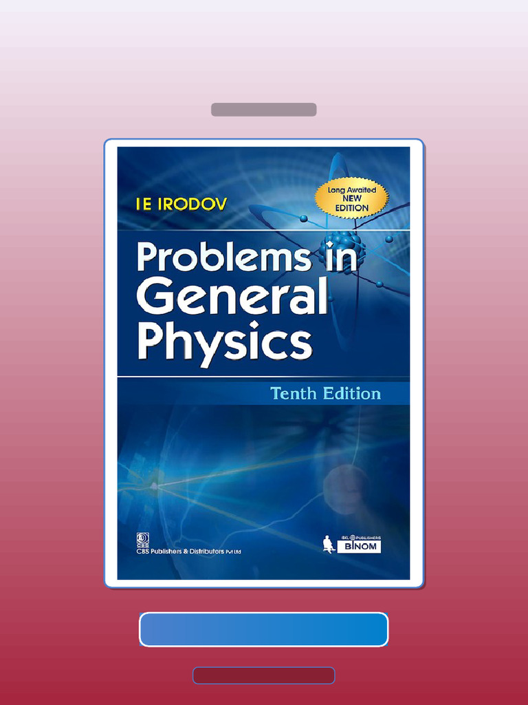 Test Bank for Problem in General Physics by I E Irodov | PDF | Multiple ...
