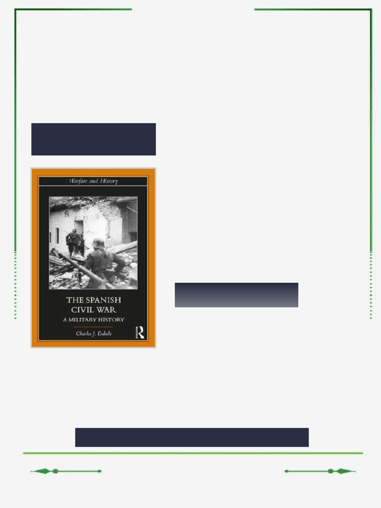 The Spanish Civil War A Military History Charles J. Esdaile eBook core ...