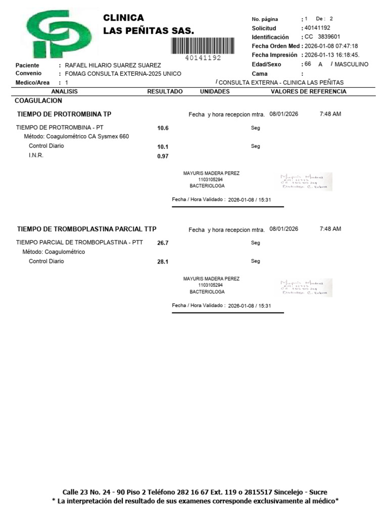 Rafael Suarez - PDF 12 | PDF | Hematología | Pruebas medicas