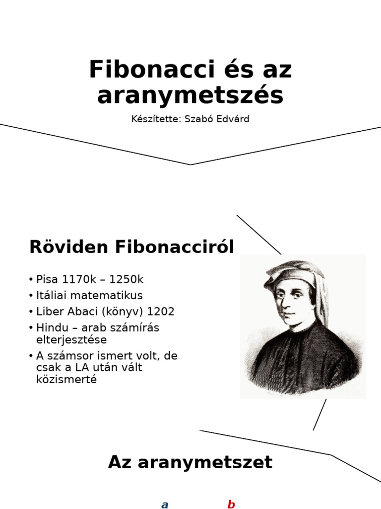 Fibonacci És Az Aranymetszés | PDF
