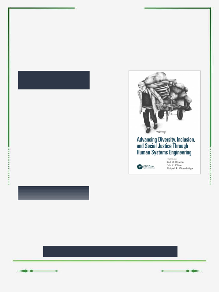 Advancing Diversity, Inclusion, and Social Justice Through Human ...