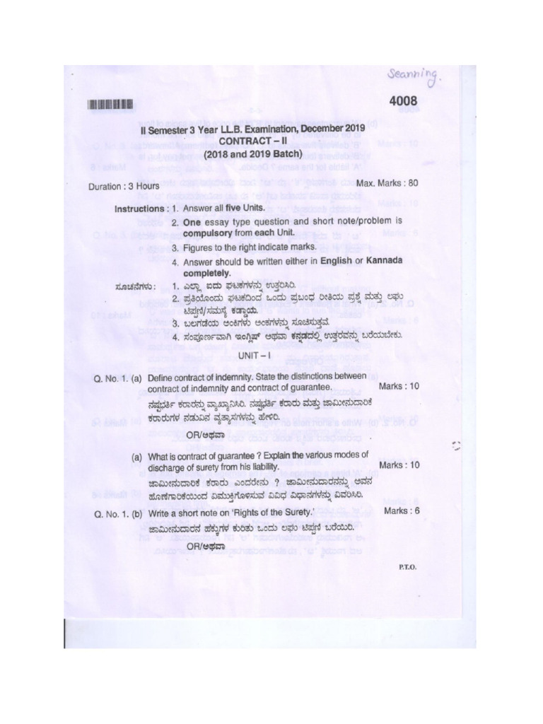 Contract Law - 2 | PDF