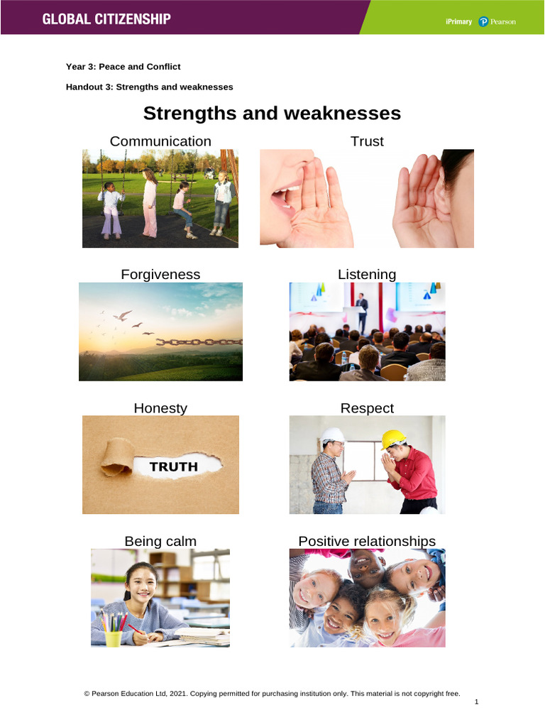Year 3 Peace and Conflict Analysis | PDF