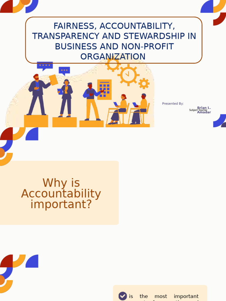 PPT-BESR-WEEK-3 | PDF | Accountability | Transparency (Behavior)