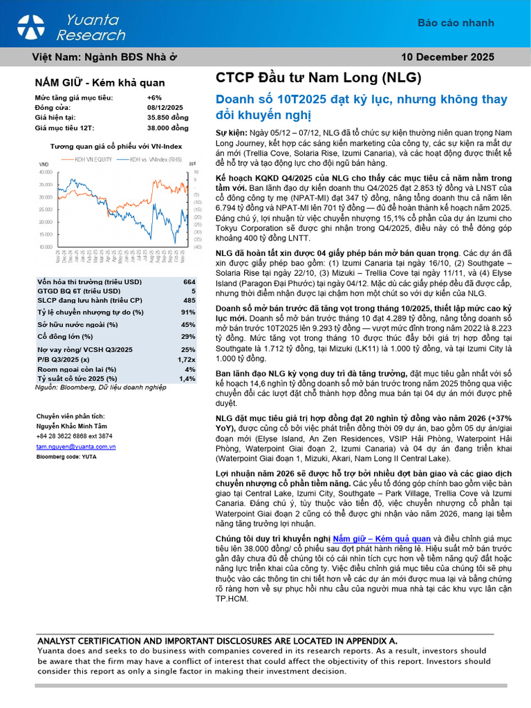 NLG Express Note NLG 3Q25 10M25 Presales Hit Record but Rating Unchaged ...