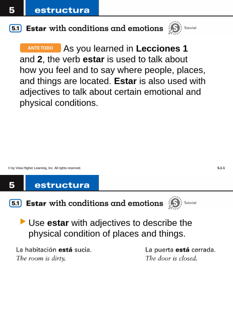 Using Estar for Emotions and Conditions | PDF
