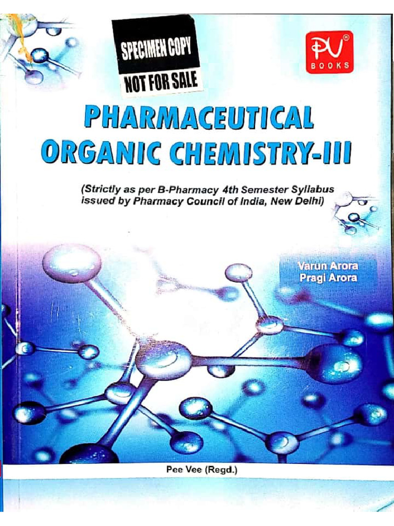 Pv Organic Chemistry 4th Semester Pee Vee Unit 5 | PDF