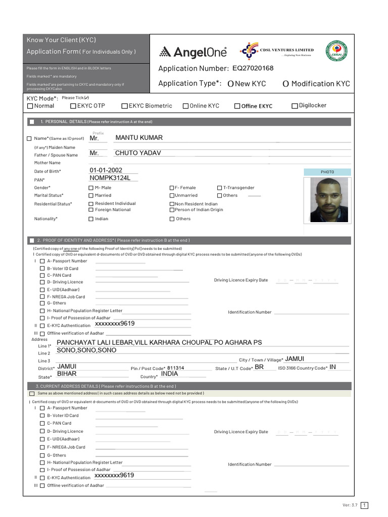 esign (1) | PDF | Identity Document | Stocks