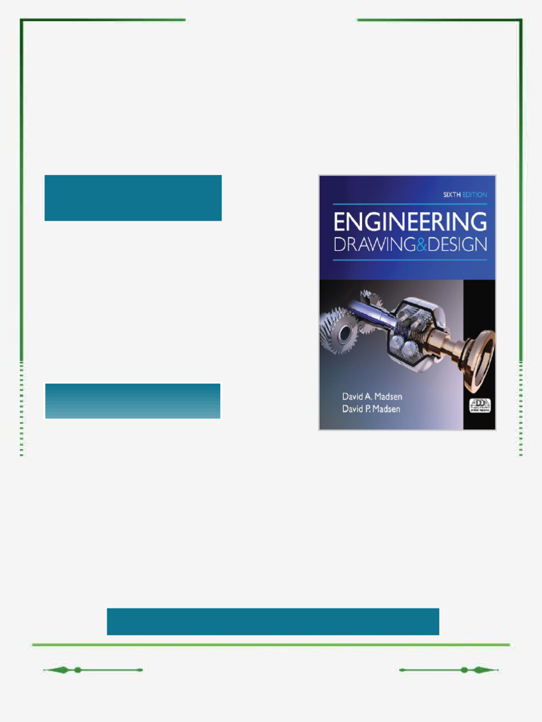 Engineering Drawing and Design 6th Edition David A. Madsen ebook with ...