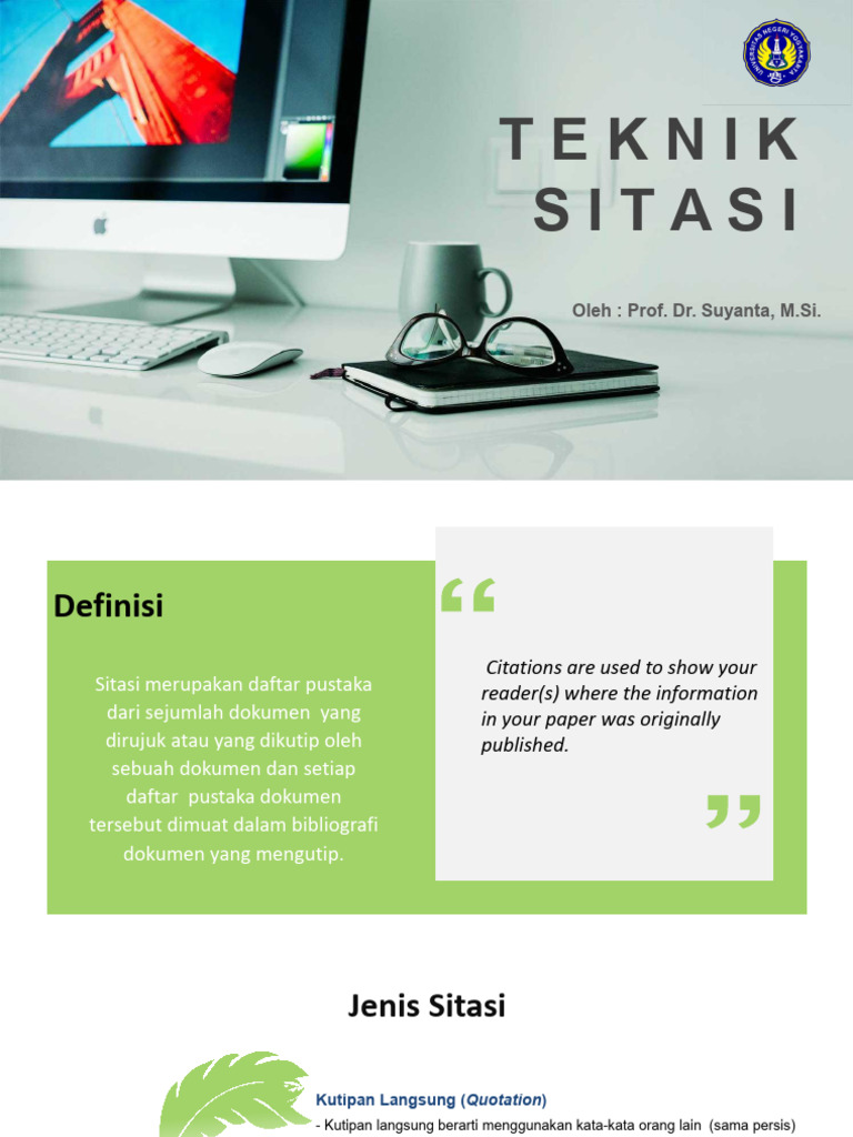 Teknik Sitasi | PDF