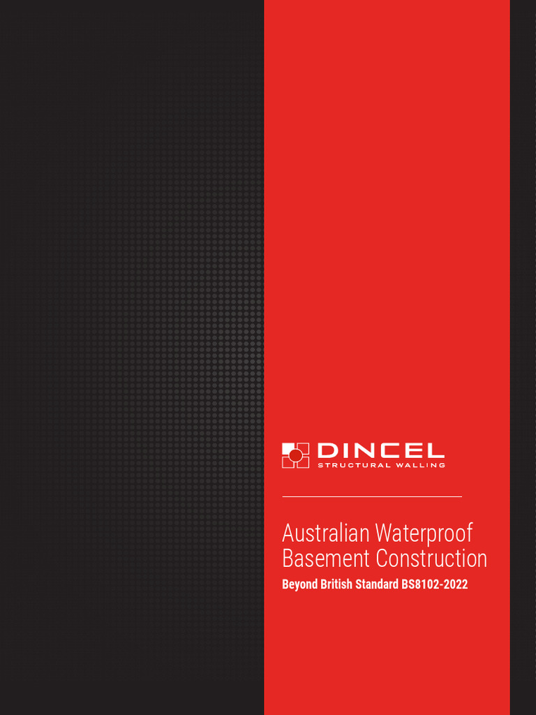 Australian Waterproof Basement Guidelines | PDF | Basement | Concrete
