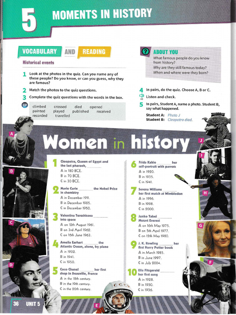 A2 Studentbook Unit 5 | PDF | Linguistics | Grammar