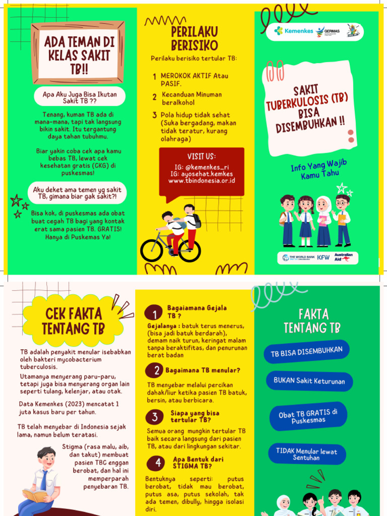 Flyer Sekolah Cegah Stigma TBC | PDF