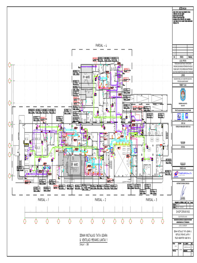 VAC-201 Instalasi Tata Udara Lantai 1 ABD VAC-301 | PDF