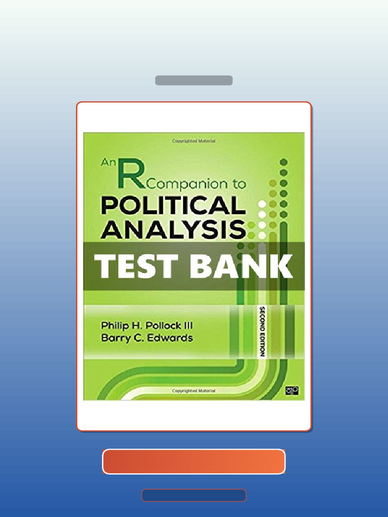Test Bank for R Companion to Political Analysis 2 Ed Pollock III | PDF ...