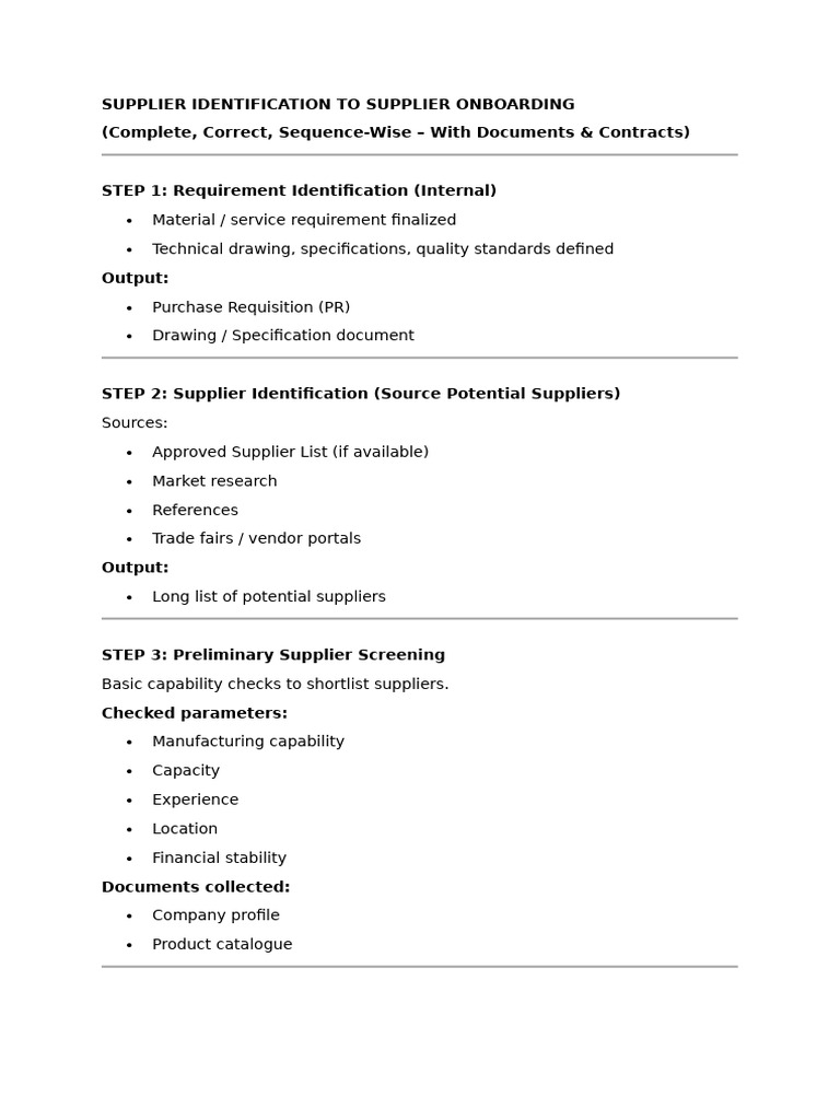 Supplier Development & Indiarct (AutoRecovered) | PDF | Procurement ...