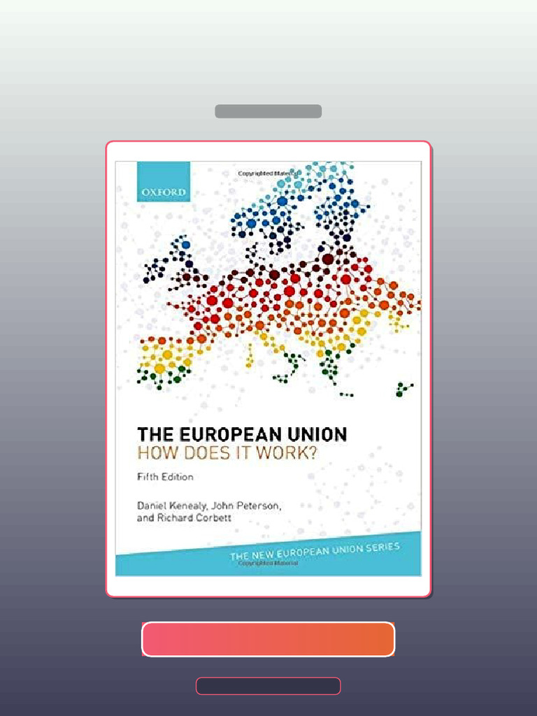 Test Bank for the European Union How Does It Work 5th Edition | PDF ...